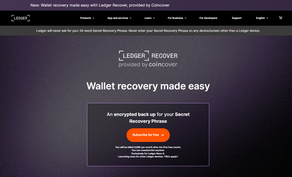 Ledger Recover | Boring Security