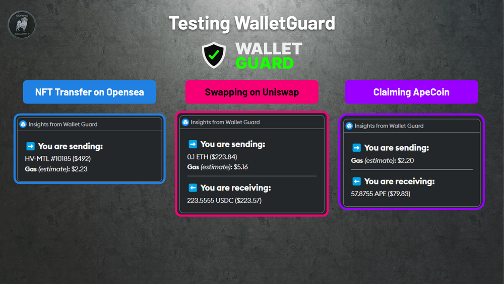 Exploring Transaction Simulation Metamask Snaps | Boring Security